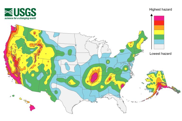 Dynasty Preppers LLC Hazard Maps - US Natural Disaster Risk Maps ...